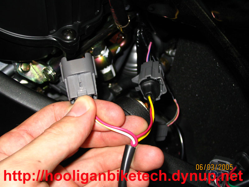 Honda CBR 1000RR - PCIII USB Fuel Injector Connection